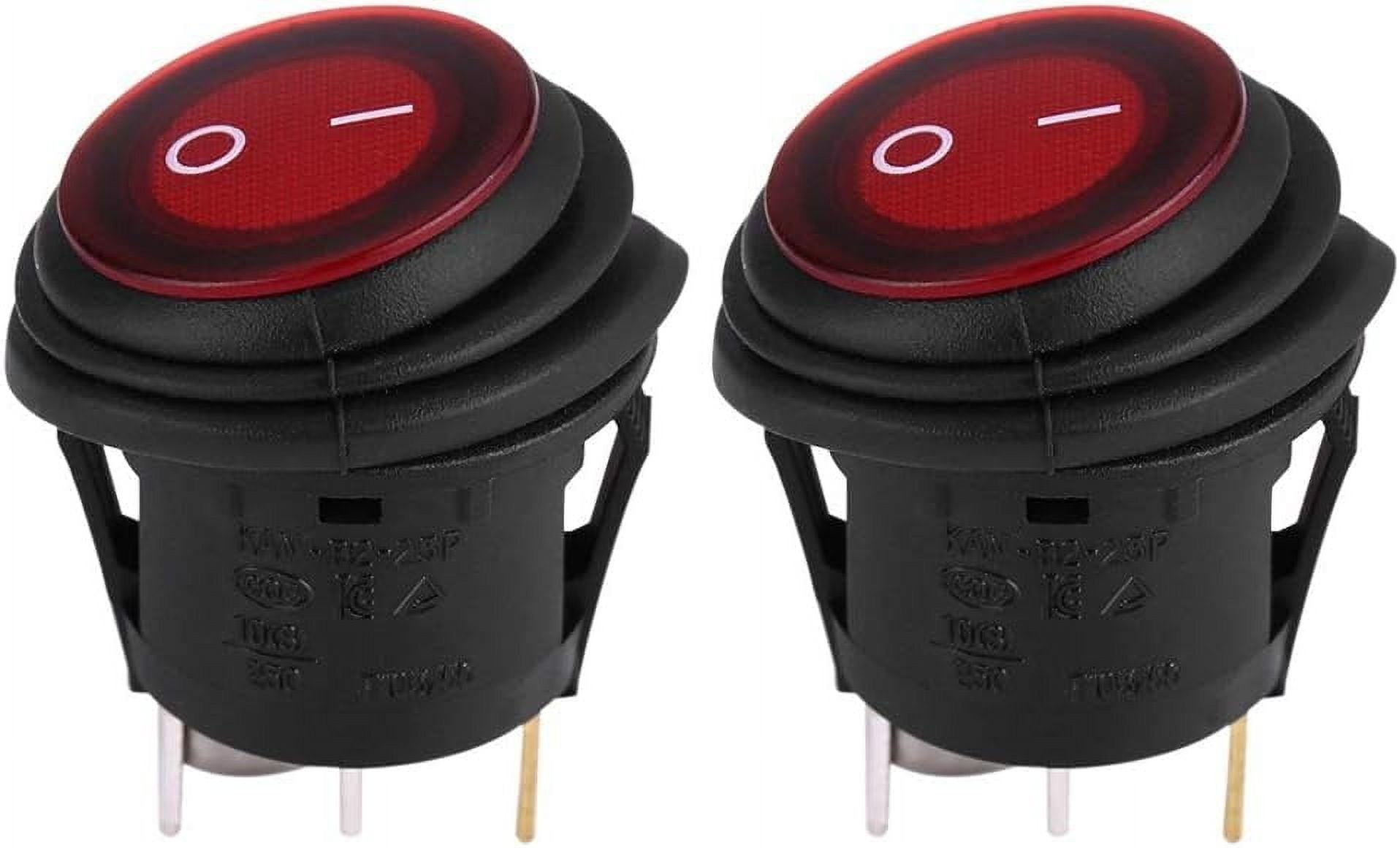 Polyamide Ep Nylon Pa66 Rocker Switch, Spdt Switch For Boat Motorcycle ...