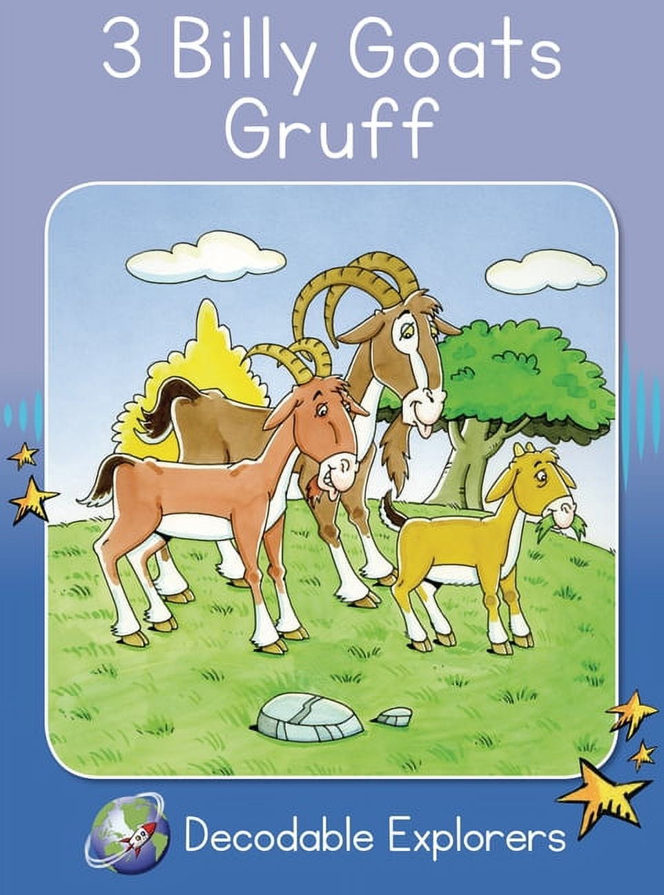 Red Rocket Readers Decodable Explorers: 3 Billy Goats Gruff: Skills Set ...