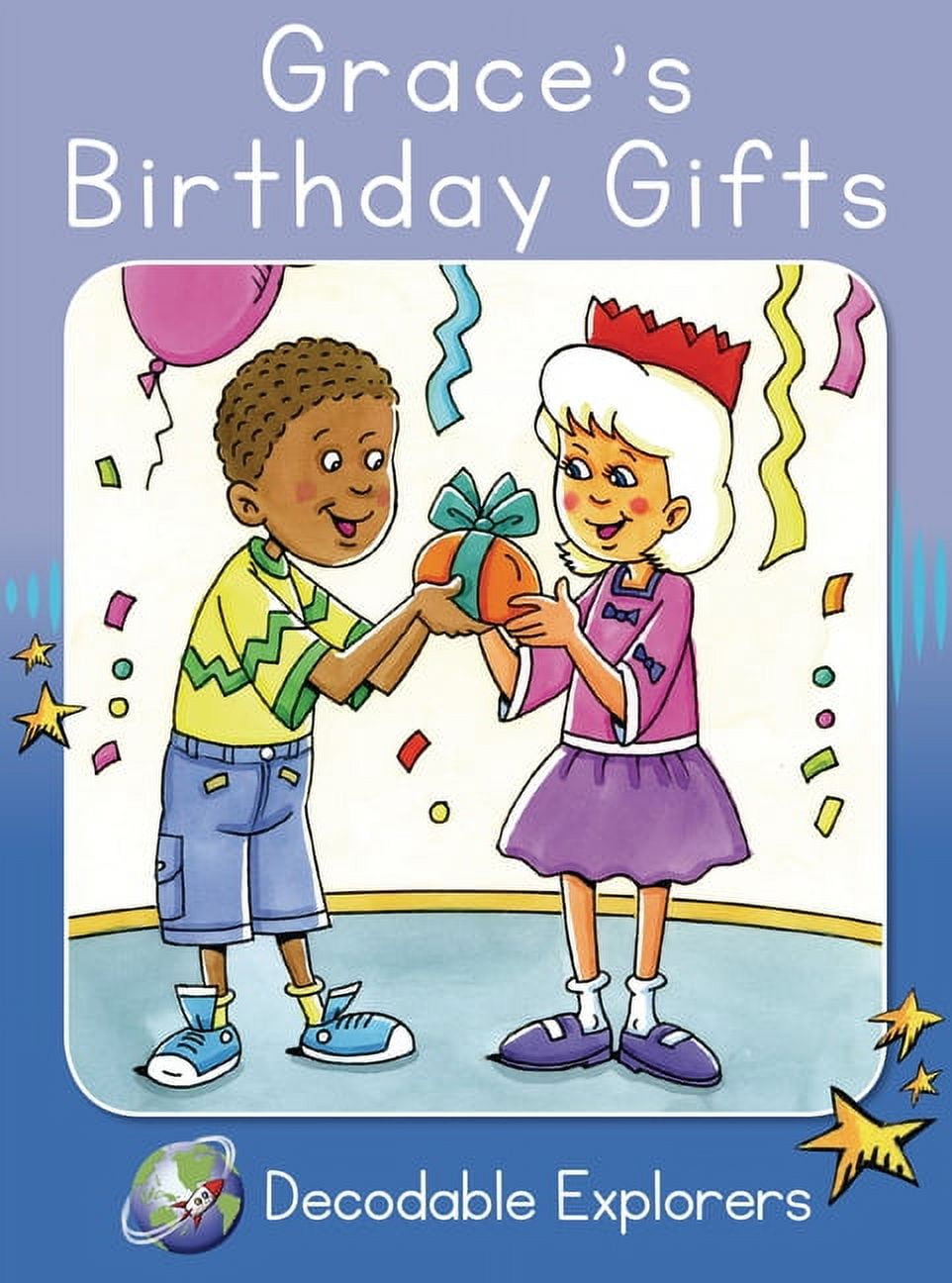 Red Rocket (Tm) Readers Decodable Explor Grace's Birthday Gifts: Skills ...