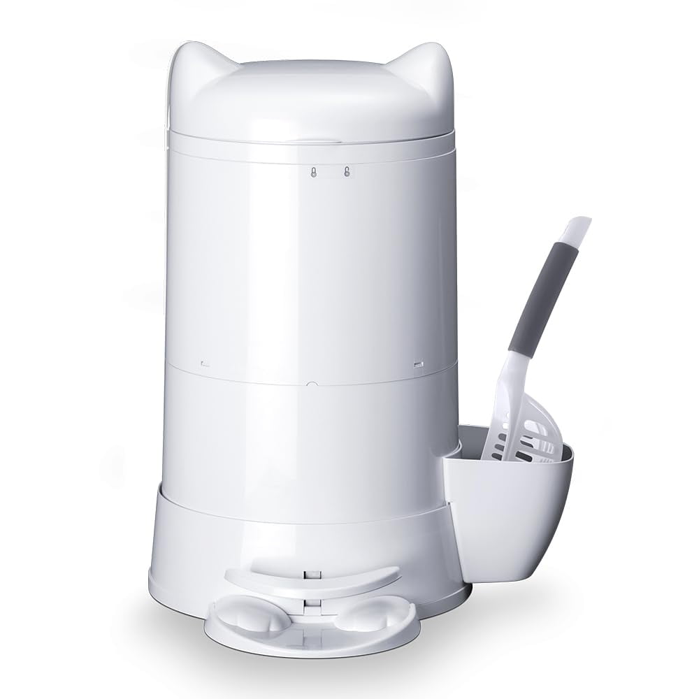 Red Rocket XL Cat Litter Pail Multi Kitty Twist’R Step Litter Disposal ...