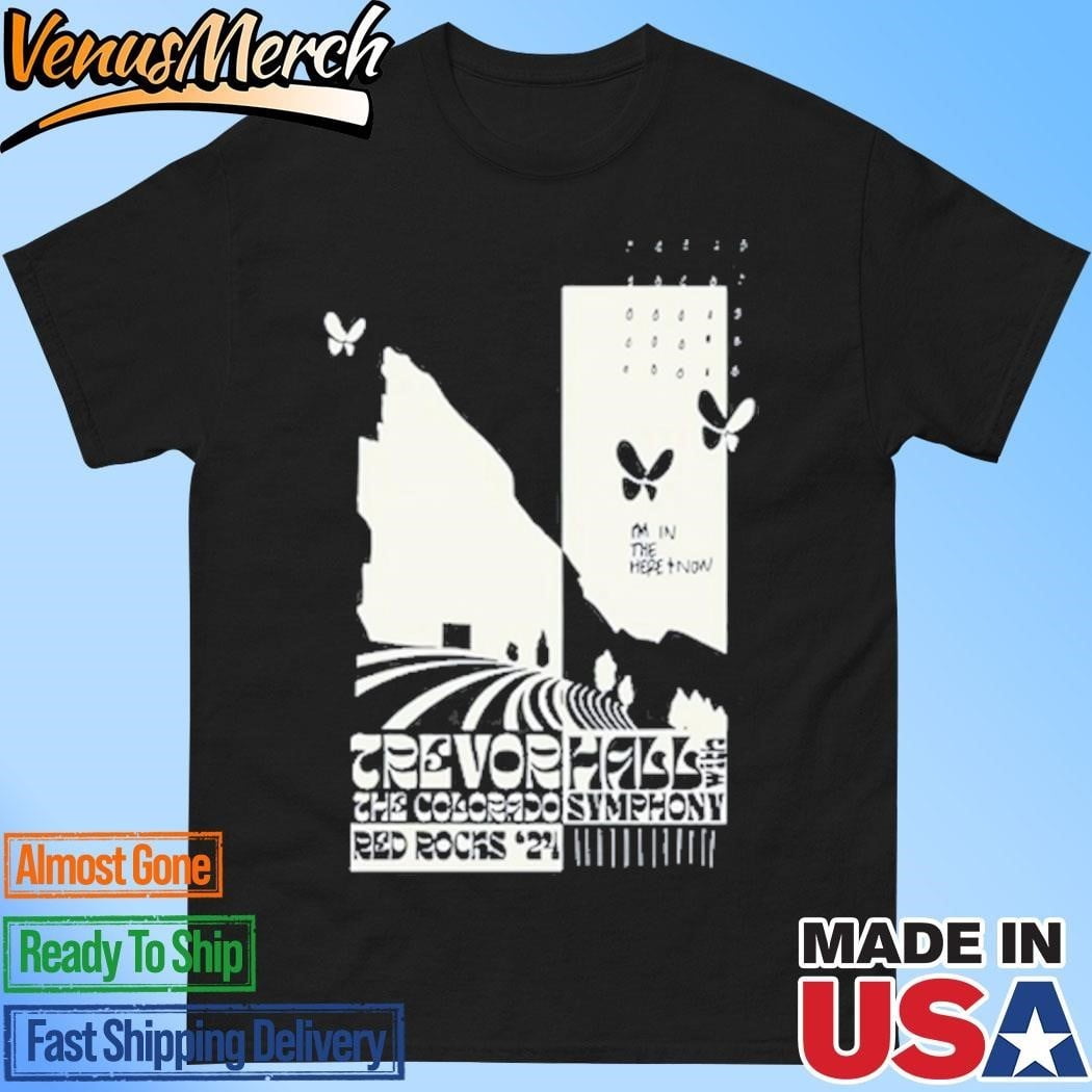 Red Rocks Set List Trevor Hall Shirt - Walmart.com