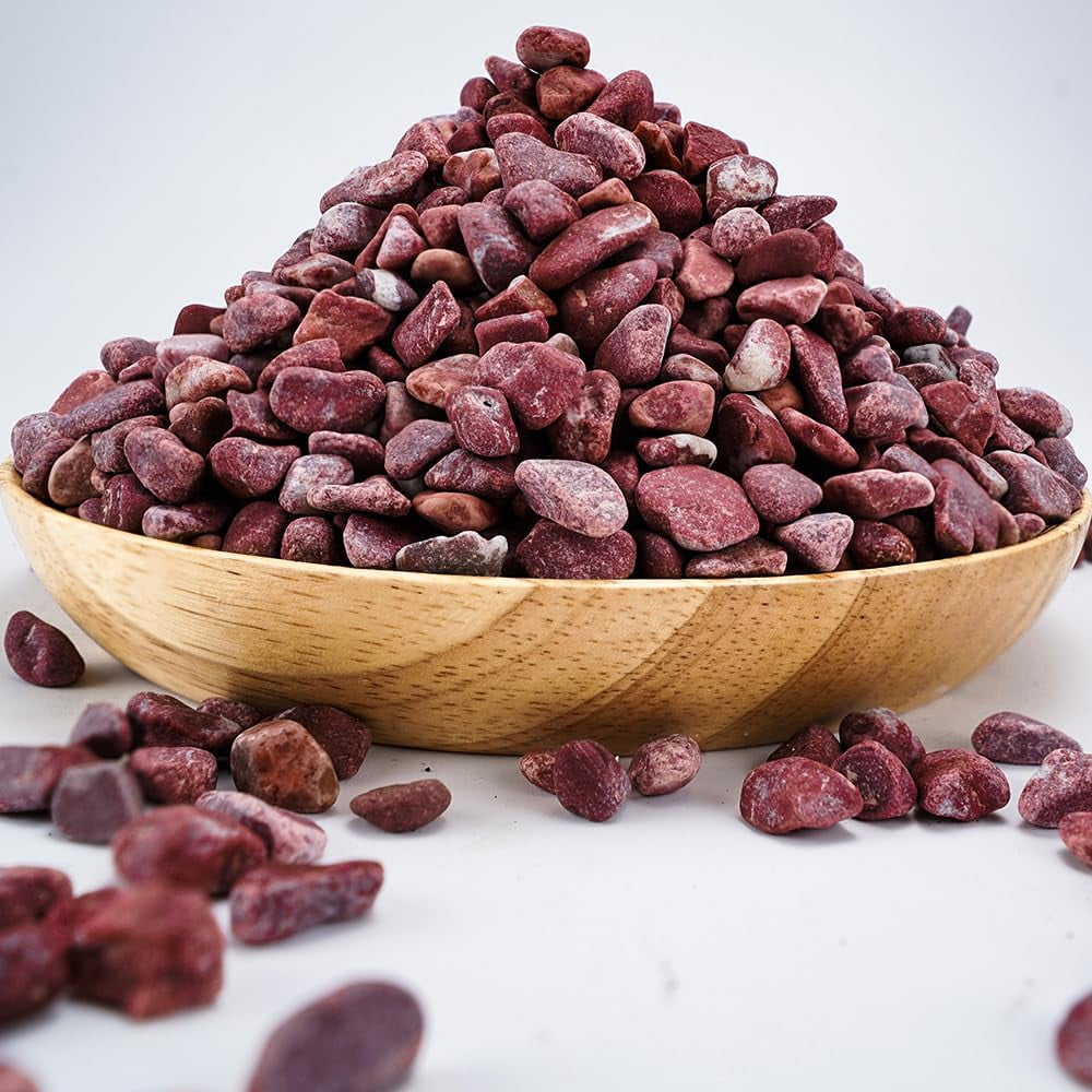 Red Rocks Stones Decorative Pebbles Vase Fillers Succulent and Cactus ...