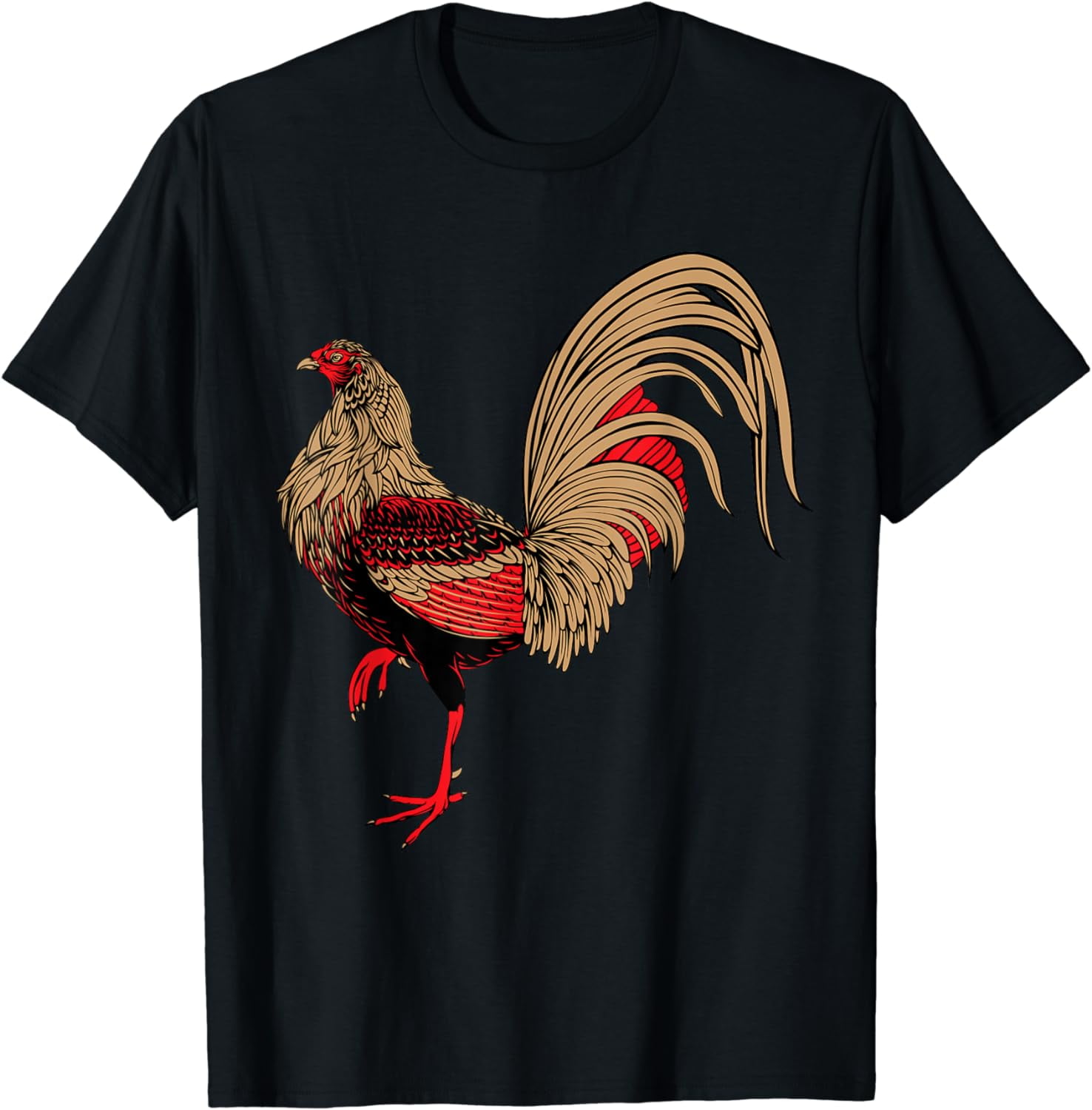 Red Rooster Chicken T-Shirt - Walmart.com