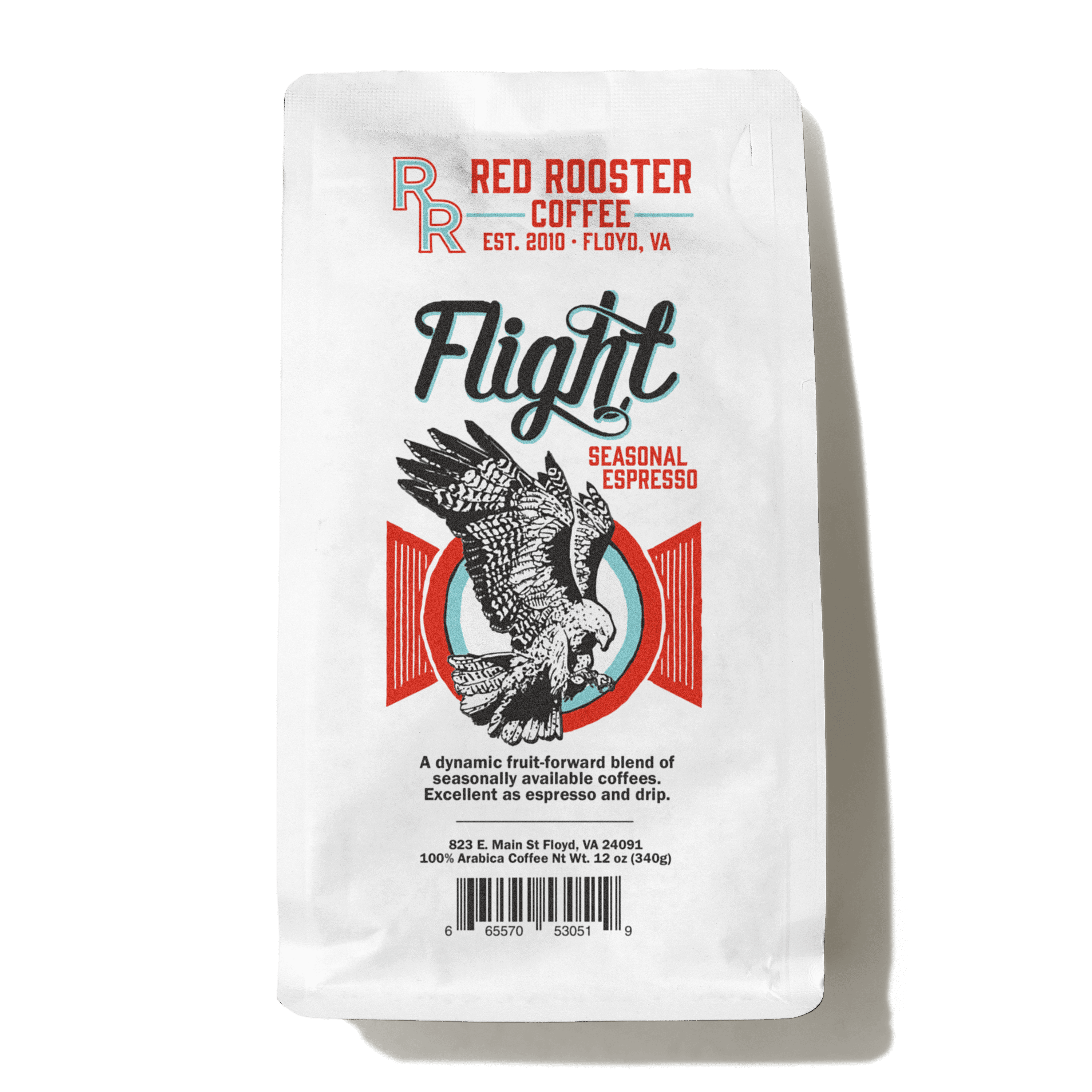 Red Rooster Coffee Roaster, Flight Seasonal Espresso, Whole Bean Coffee ...