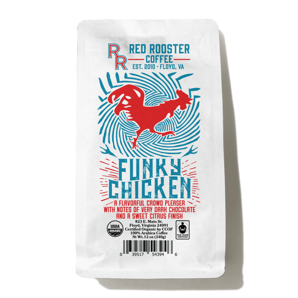 Red Rooster Coffee Roaster, Organic DECAF Funky Chicken, 2LB / Whole Bean - Walmart.com