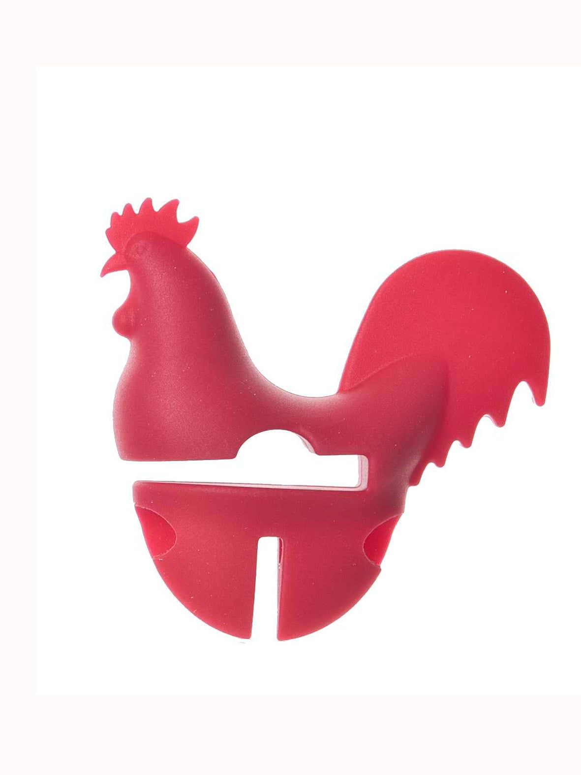 Red Rooster Pot Percher Spoon Rest by Ganz - Kitchen Accessories ...
