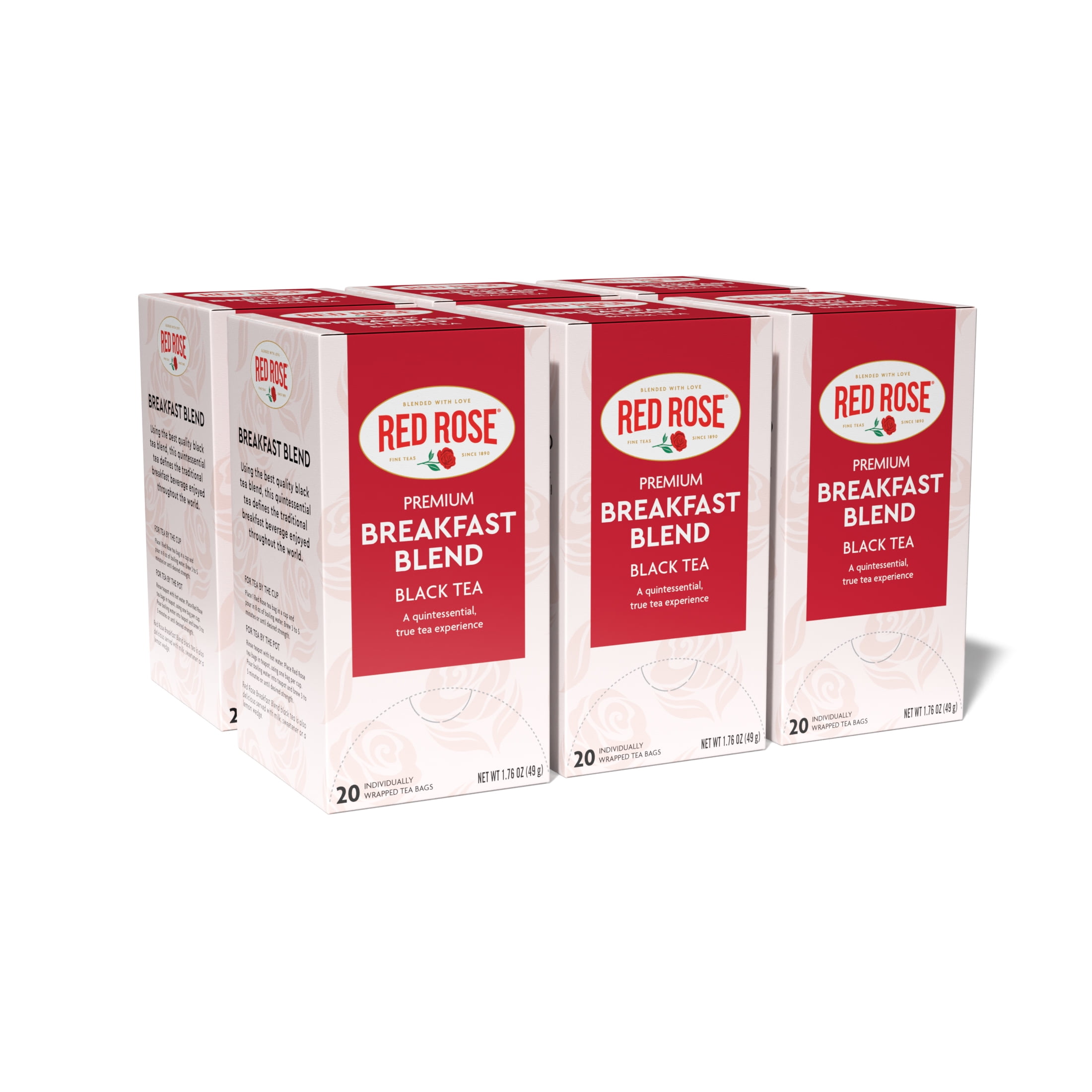 Red Rose Breakfast Tea Specially Blended Strong Robust Black Tea with ...