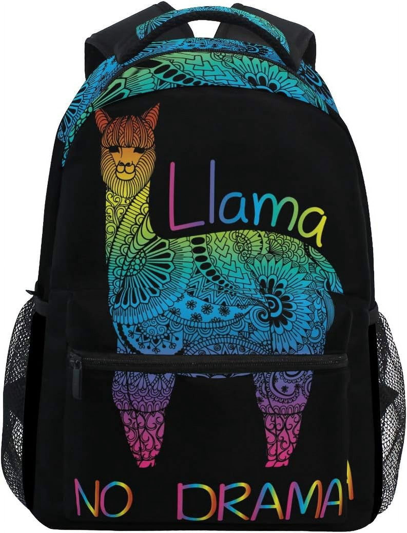 Red Rose Flower Floral Large Backpack for Women Funny Personalized ...