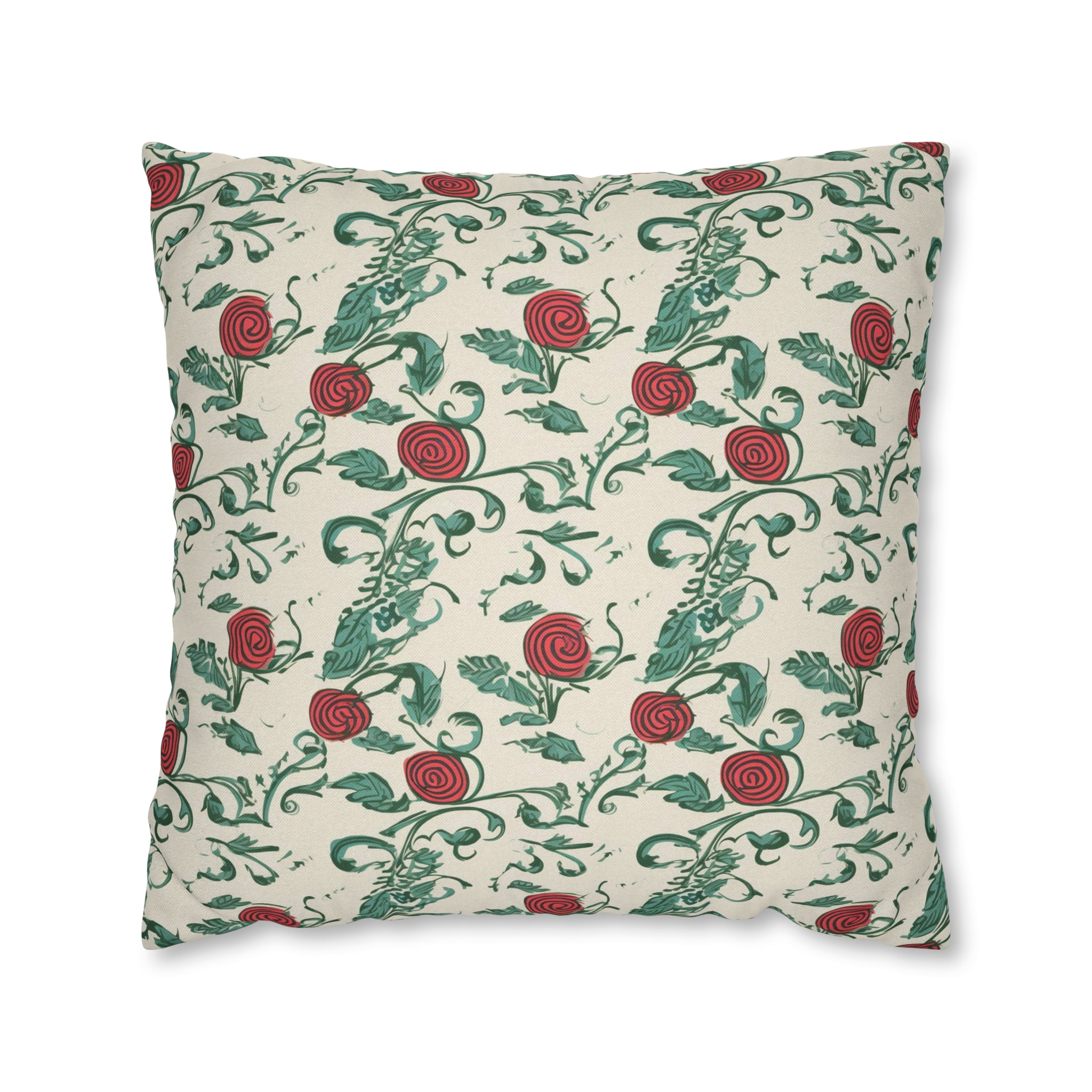 Red Rose Pillow Case - Stylistic Roses - Walmart.com