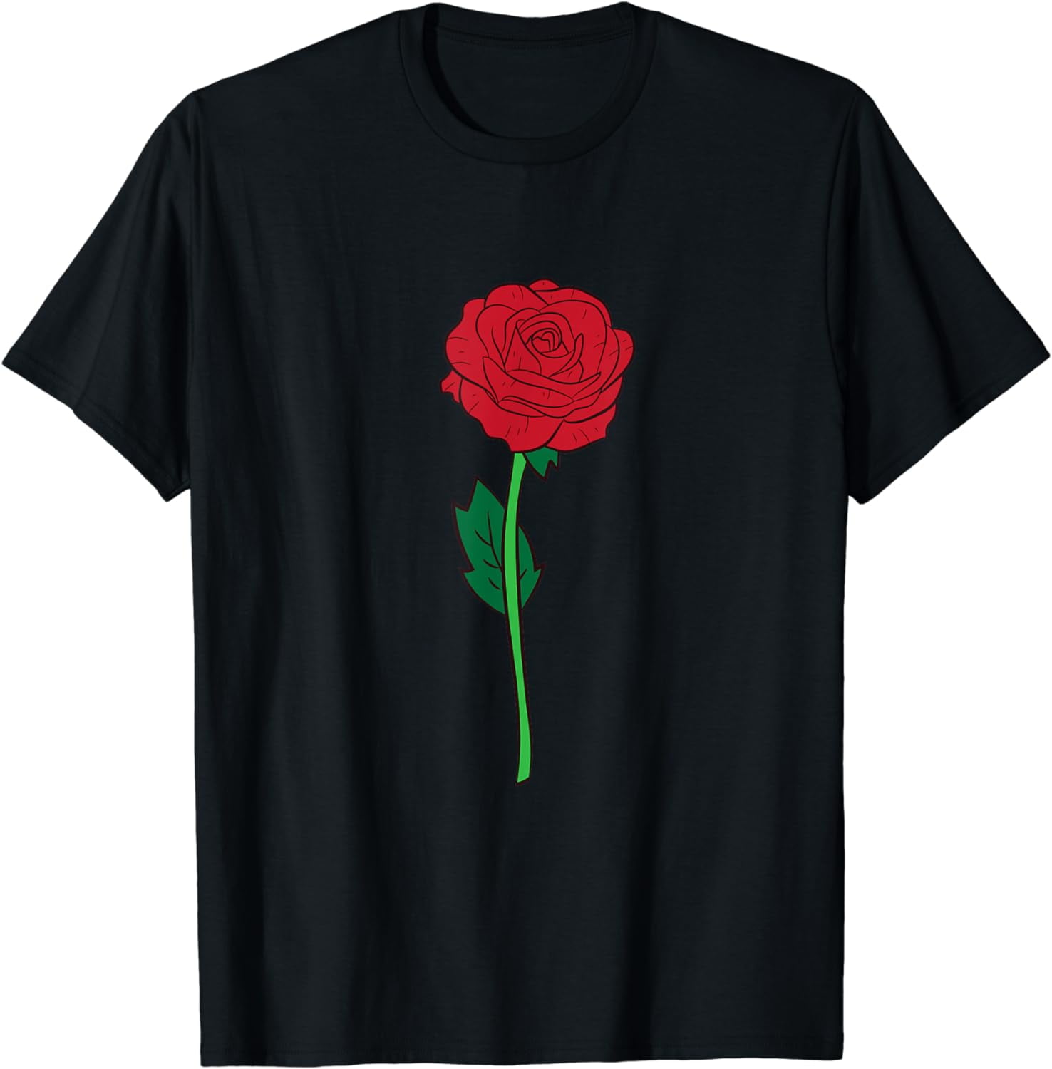 Red Roses Cute Red Rose Flower Gardening Red Rose T-Shirt - Walmart.com
