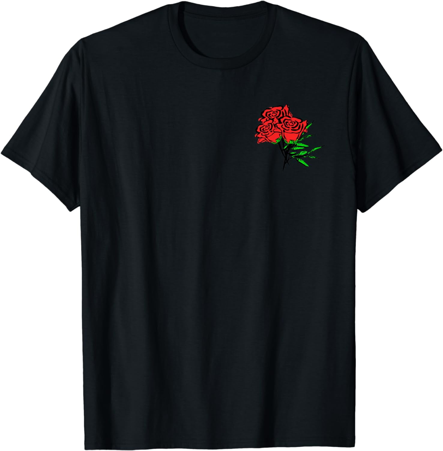Red Roses T-Shirt for Men, Women, and Youth T-Shirt - Walmart.com