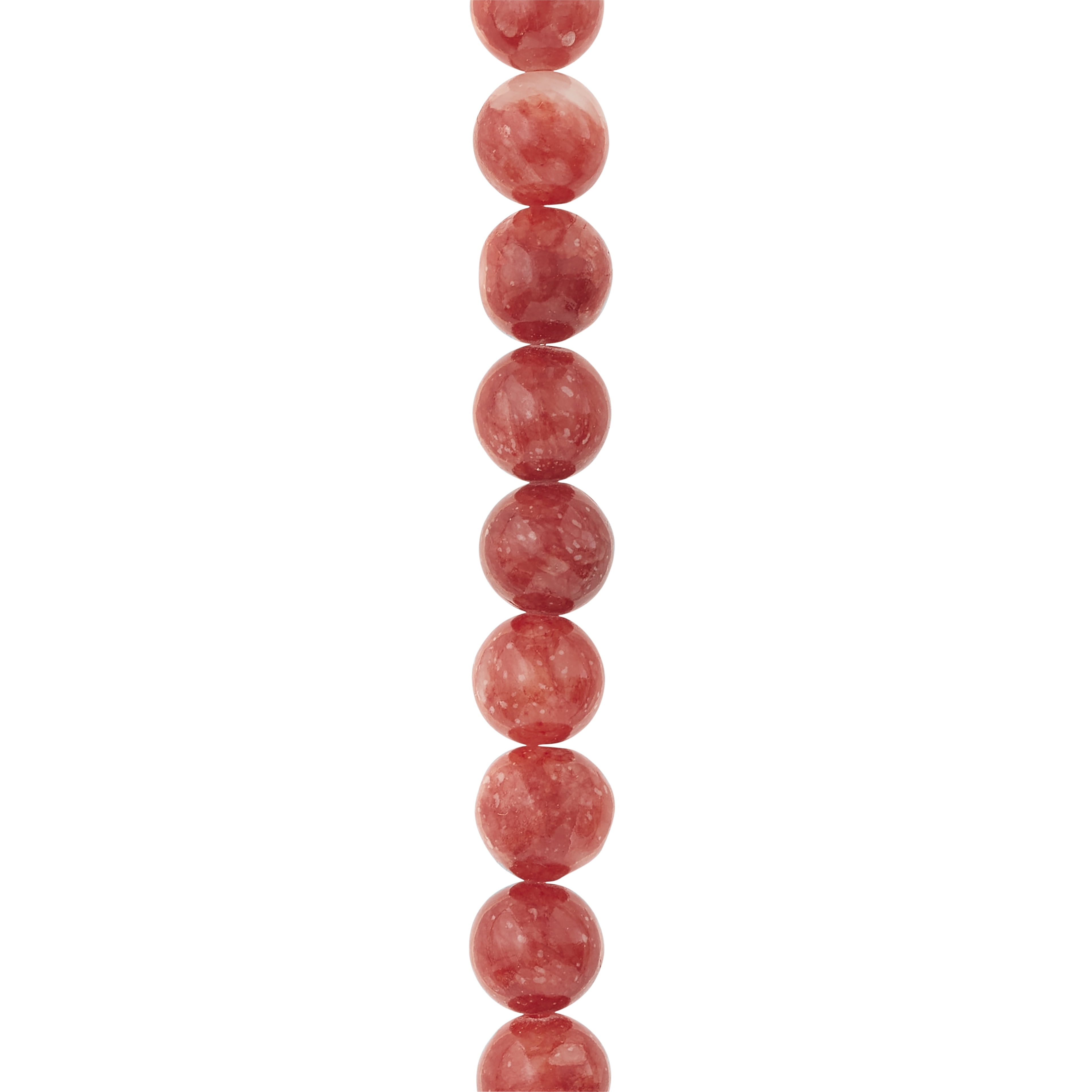 Red Round Stone Beads - 10mm by Bead Landing - Walmart.com