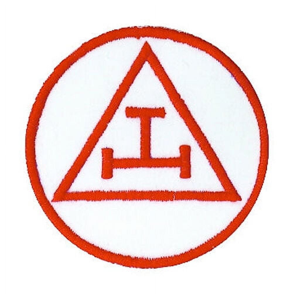 Red Royal Arch Patch for Freemasons. Masonic Patches - Triple Tau ...