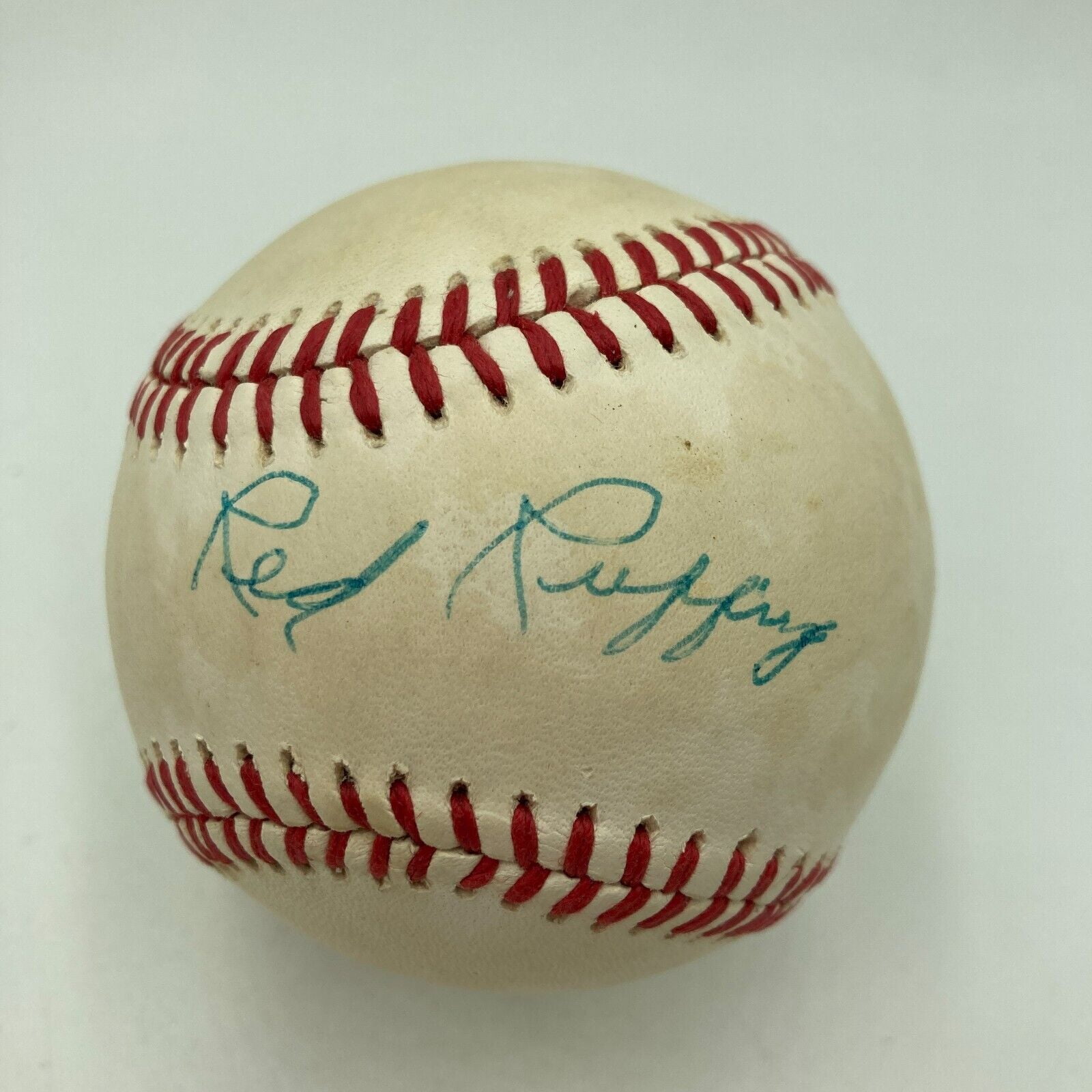Red Ruffing Single Signed American League Baseball RARE JSA COA ...