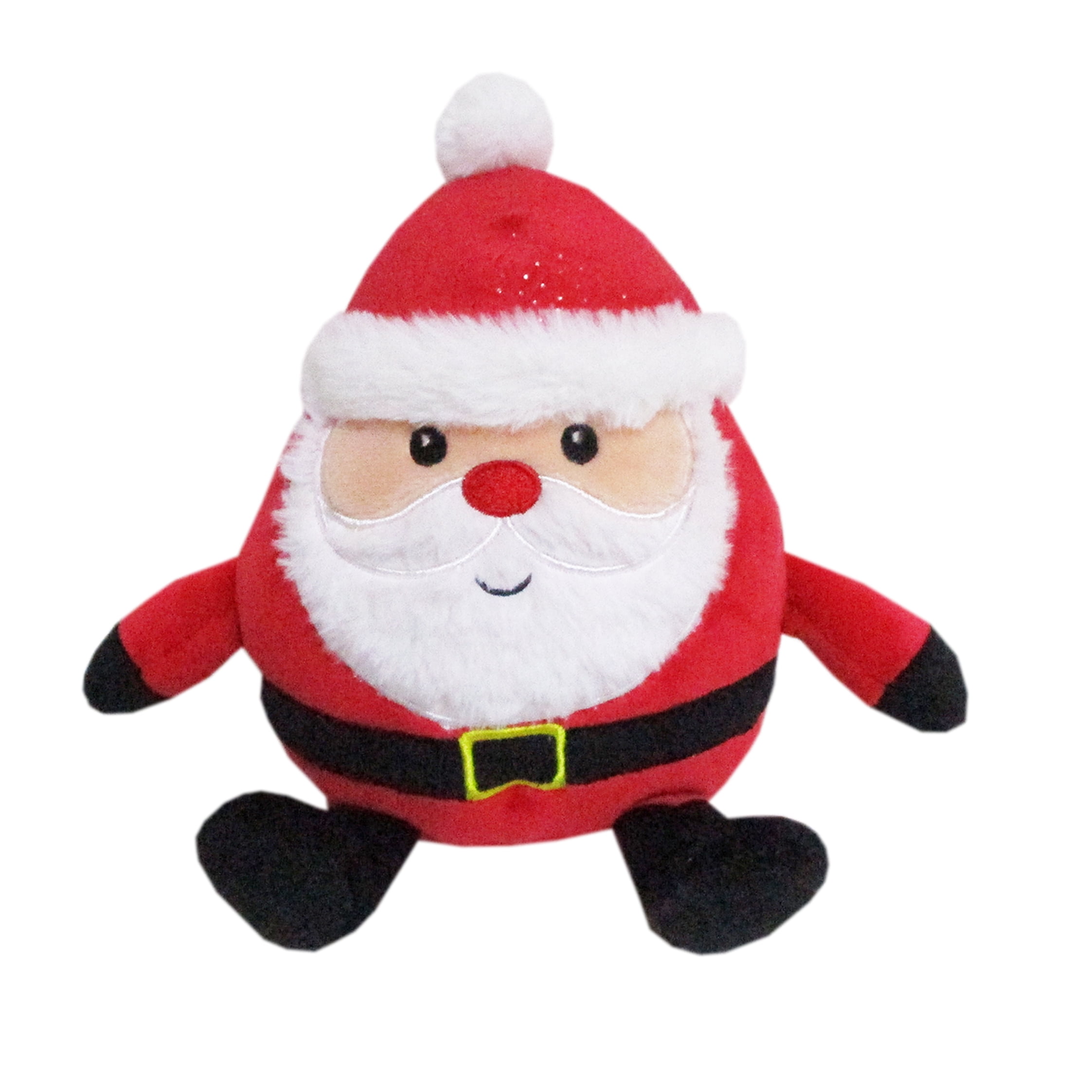 Red Santa Child's Plush Toy, 6.5", by Holiday Time - Walmart.com