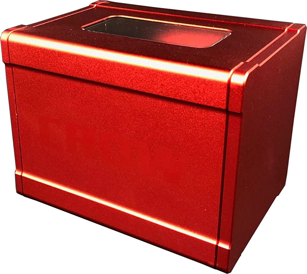 Red Satin Crow Box Gods Premium High Strength Deck Box Case Protector ...