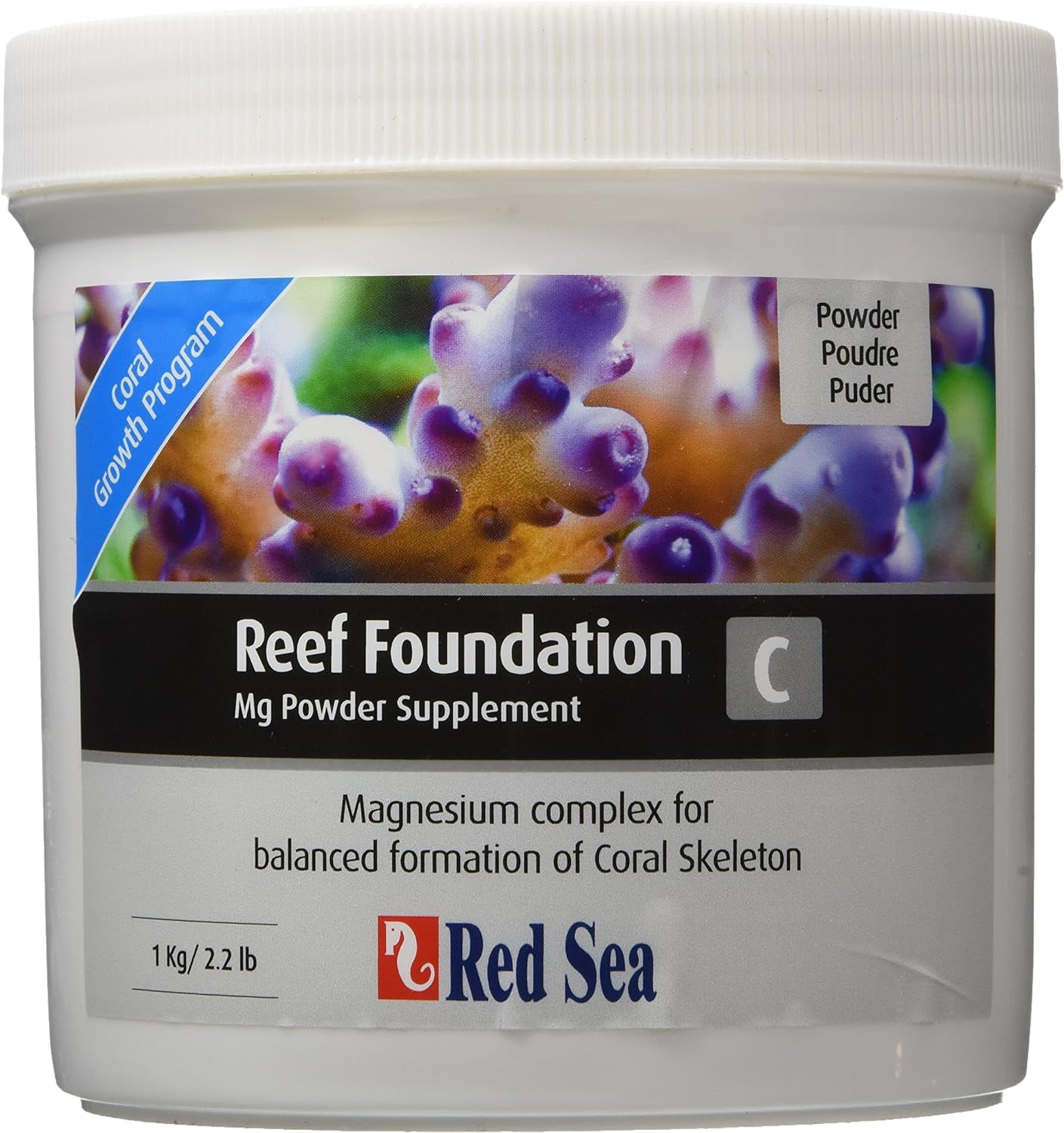 Red Sea Fish Pharm ARE22037 Reef Foundation Magnesium Supplement-C for ...