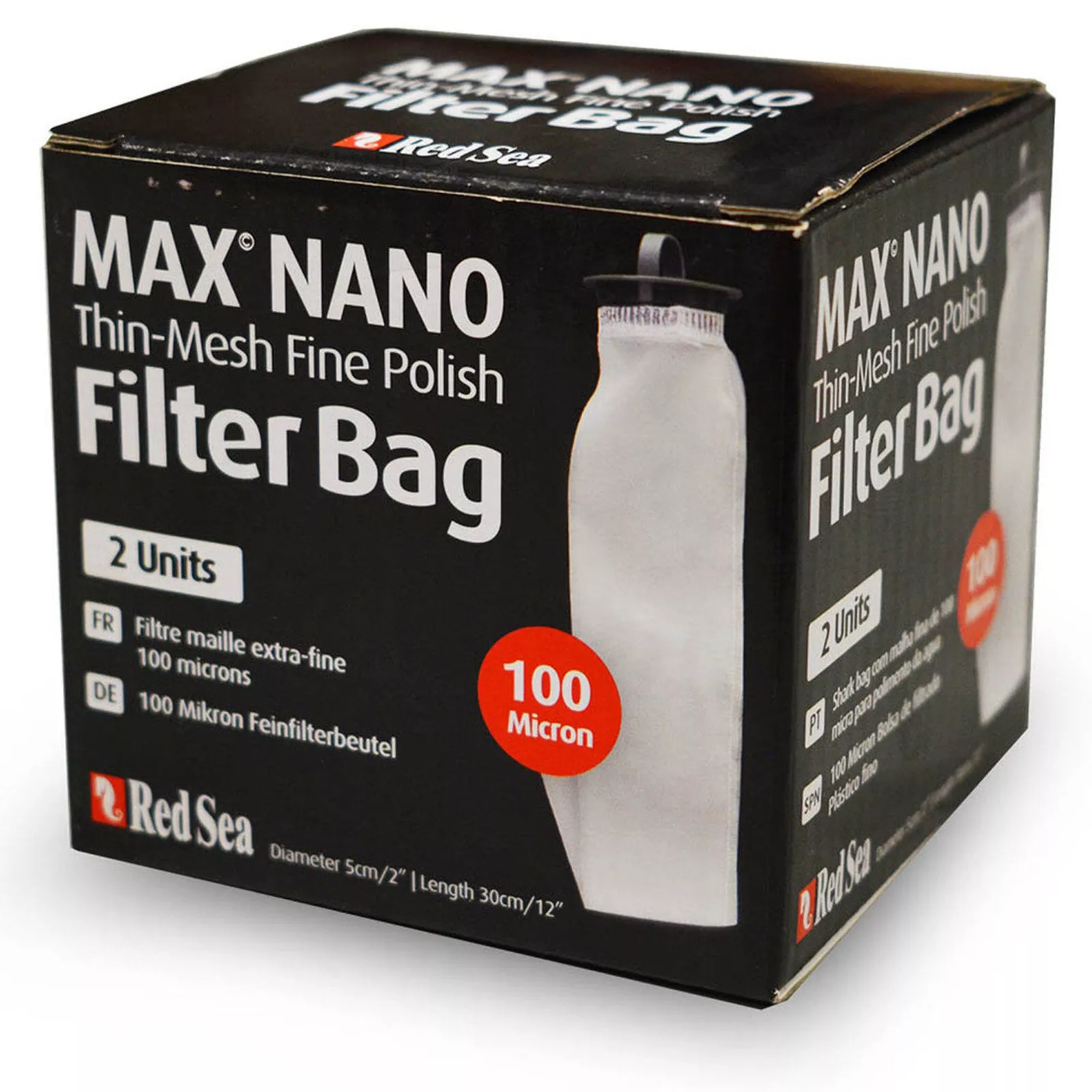 Red Sea Max Nano 100 Micron Thin Mesh Filter Sock (2 Units) - Walmart.com
