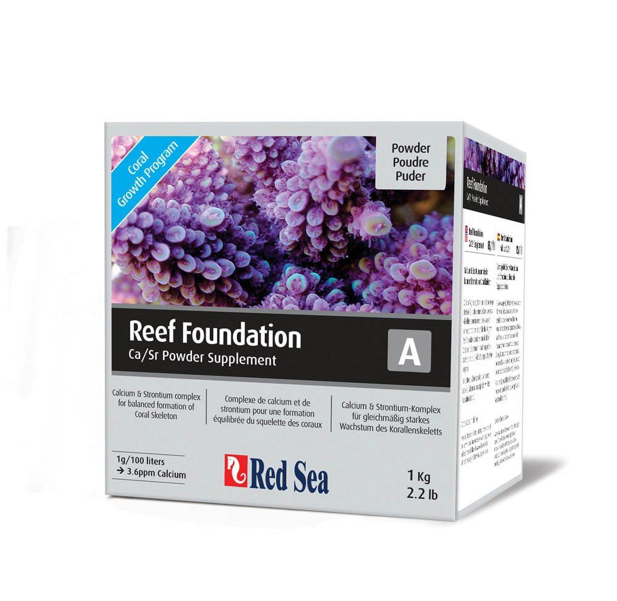 Red Sea Reef Foundation A Dry (Ca/Sr) — 1 kg - Walmart.com
