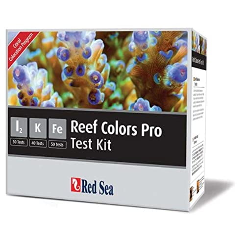 Red Sea Reef Colors Pro Multi Test Kit - High Accuracy Iodine ...
