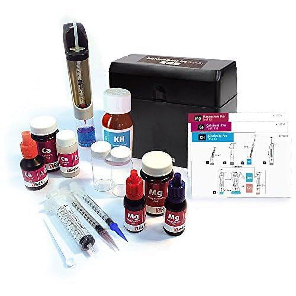 Reef Foundation Test Kit - Calcium, Alkalinity & Magnesium - Walmart.com