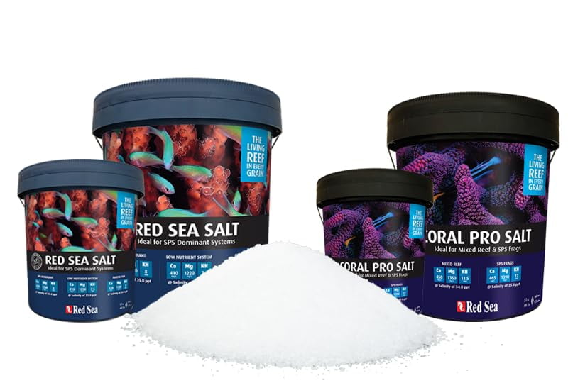 Red Sea Reef Salt Mix Small Bucket | Makes 55 Gallons Complete Marine ...