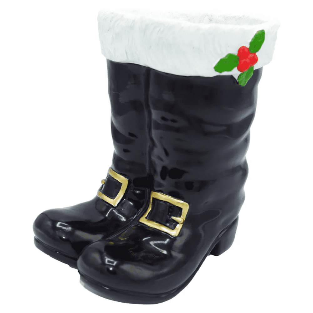 Red Shed 24F03624YC Santa Boot Planter - Walmart.com