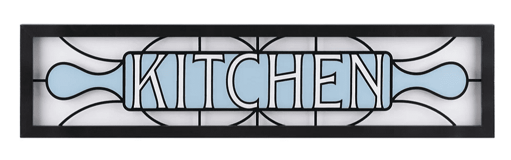 Red Shed 90217473 Framed "Kitchen" Print on Glass Wall Sign - Walmart.com