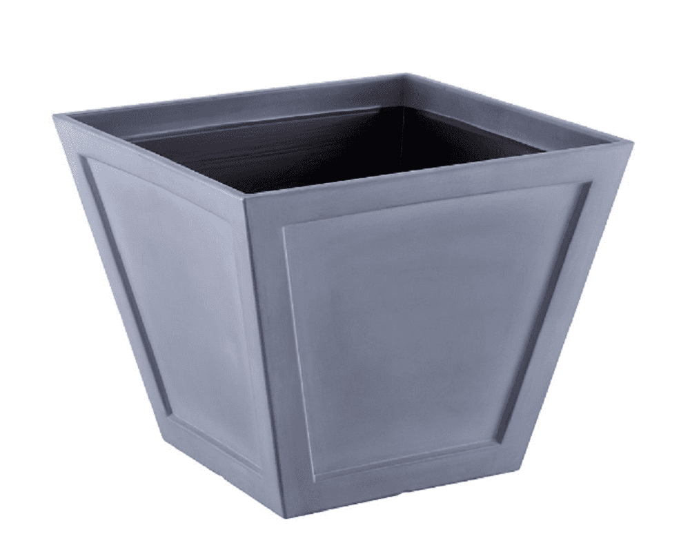 Red Shed 14-in Square Planter, TSC-2023-52, Resin, Weather Resistant ...