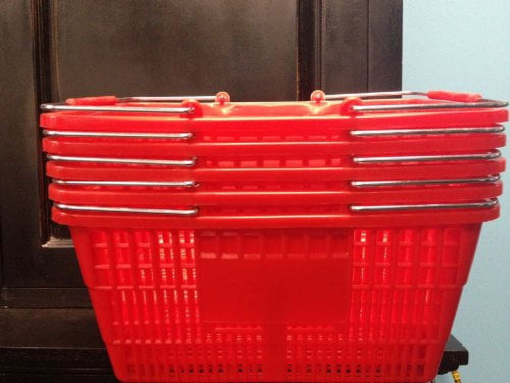 Red Shopping Basket Set - Walmart.com