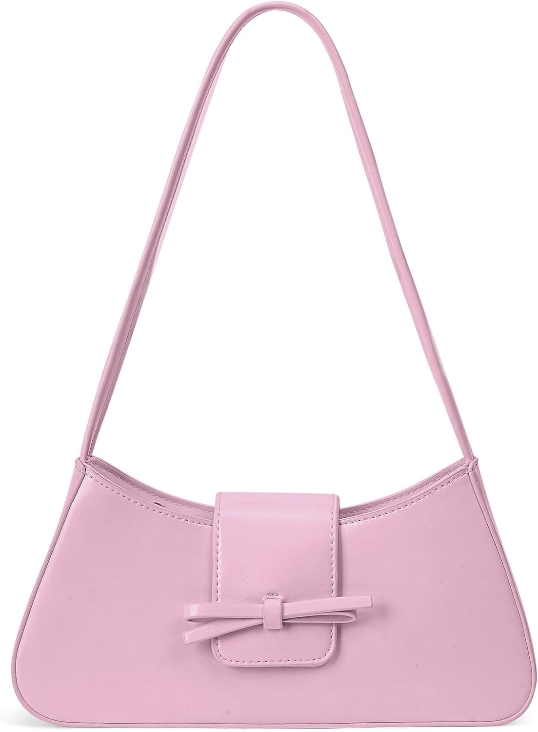 Red Shoulder Bag Bow Purse for Women Y2k Hobo Handbags Trendy Clutch ...