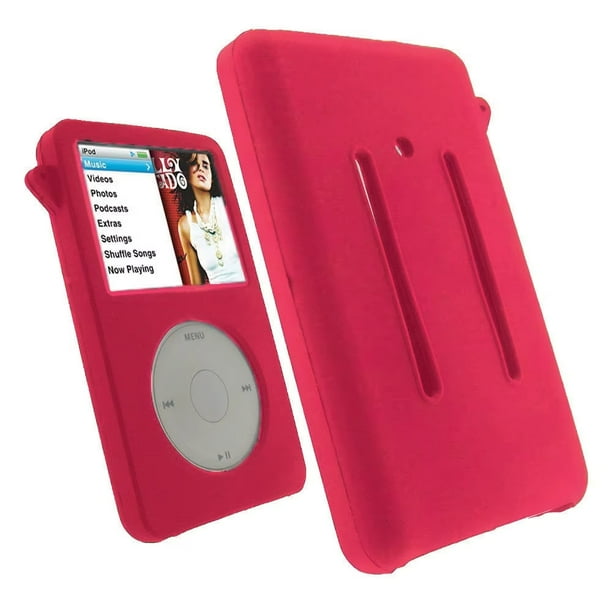 Red Silicone Case Skin Protective Sleeve for iPod Classic 80gb/120gb ...