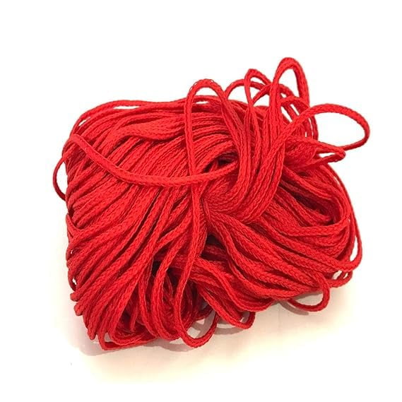 Red Silk Thread Lal Dhaga for Pooja and Religious Purpose Red Colour ...