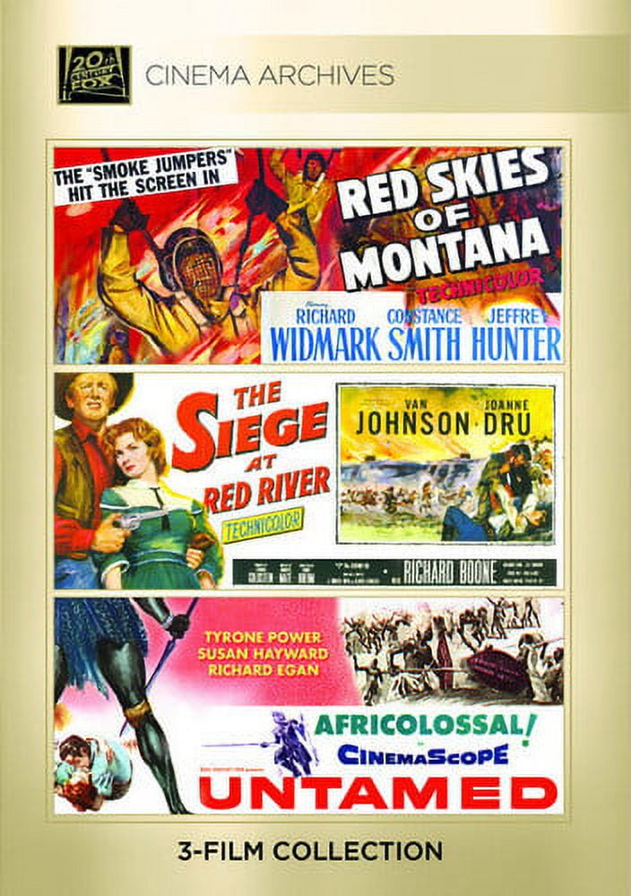 Red Skies of Montana / Siege at Red River (DVD), Fox Mod, Action ...