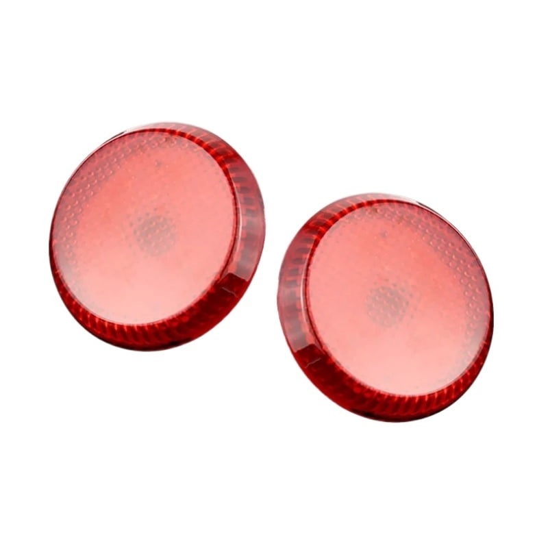 Red/Smoked Lens Red LED Rear Bumper Brake Light Tail Stop Lamp Canbus ...