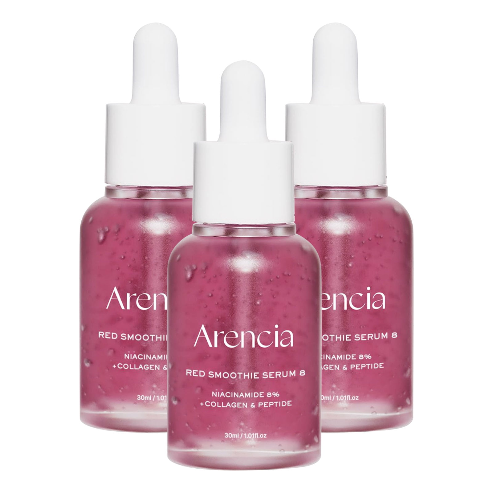 Red Smoothie Serum 30 Red Collagen + Peptide Smoothie Serum, 8% ...