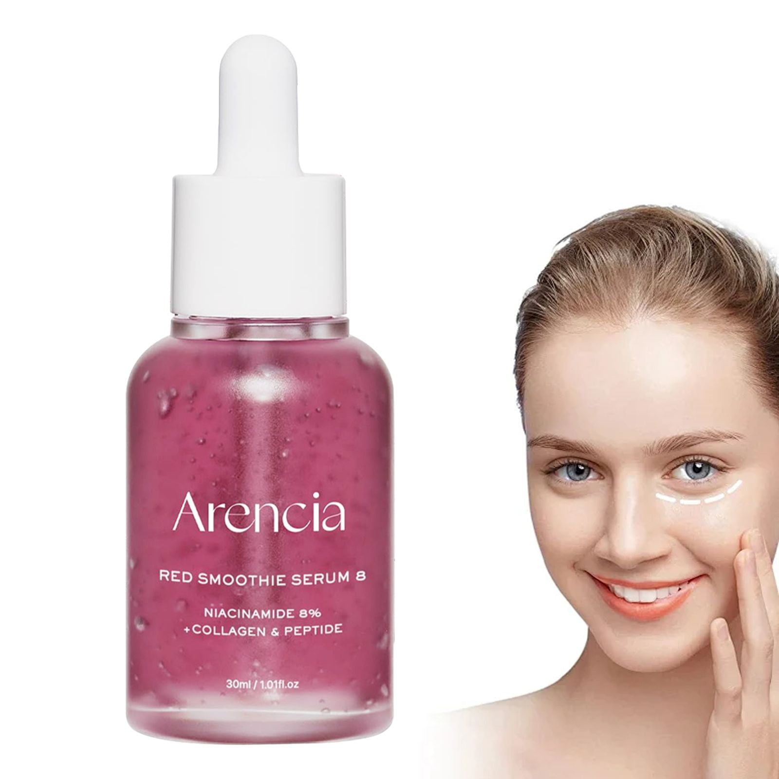 Red Smoothie Serum 30 Red Collagen + Peptide Smoothie Serum, 8% ...