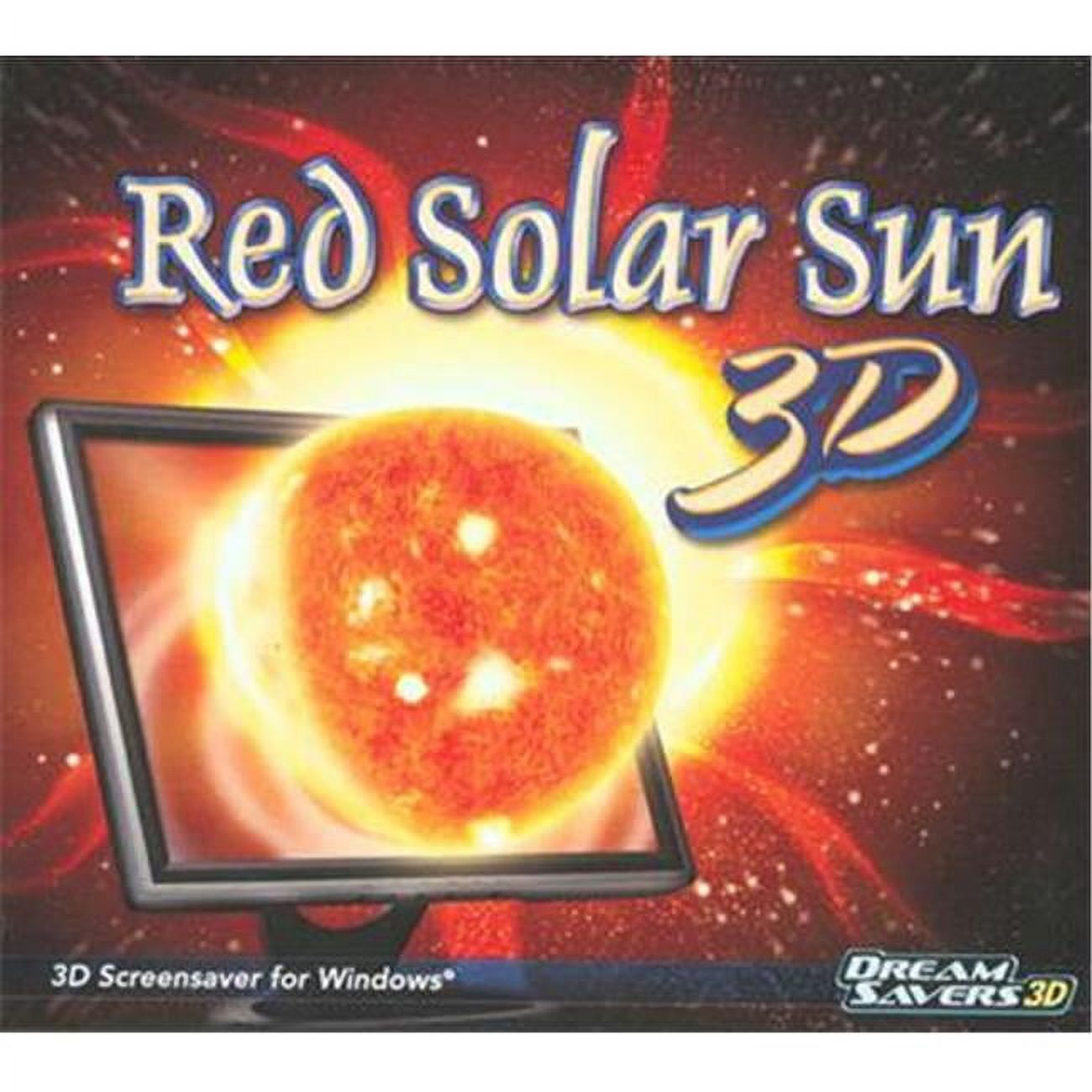 Red Solar Sun 3D Screensaver - Walmart.com