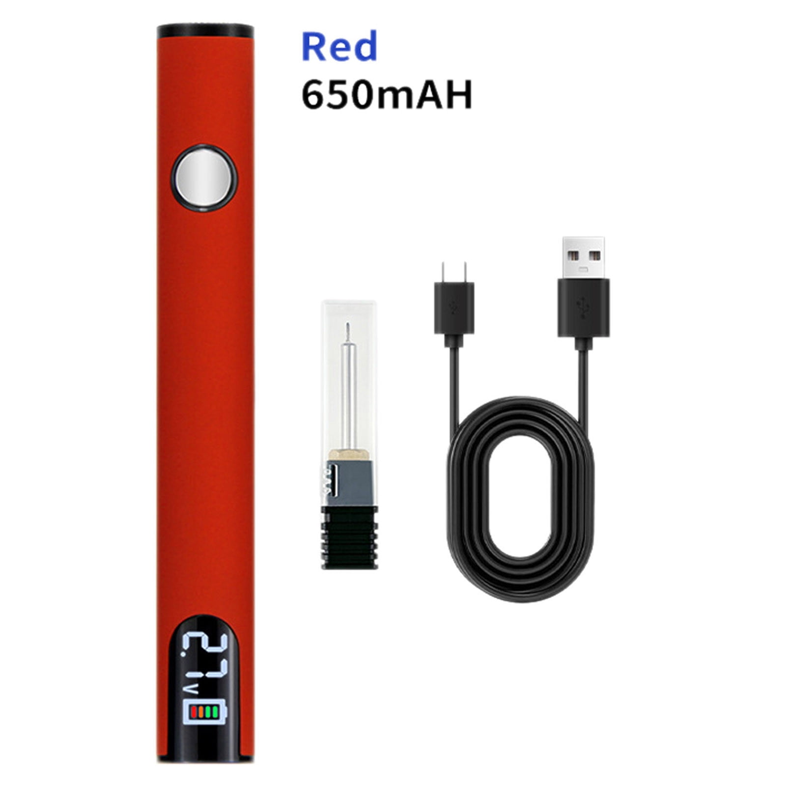 Red Soldering I R On 650mAh USB Rechargeable Pen Shaped Design ...