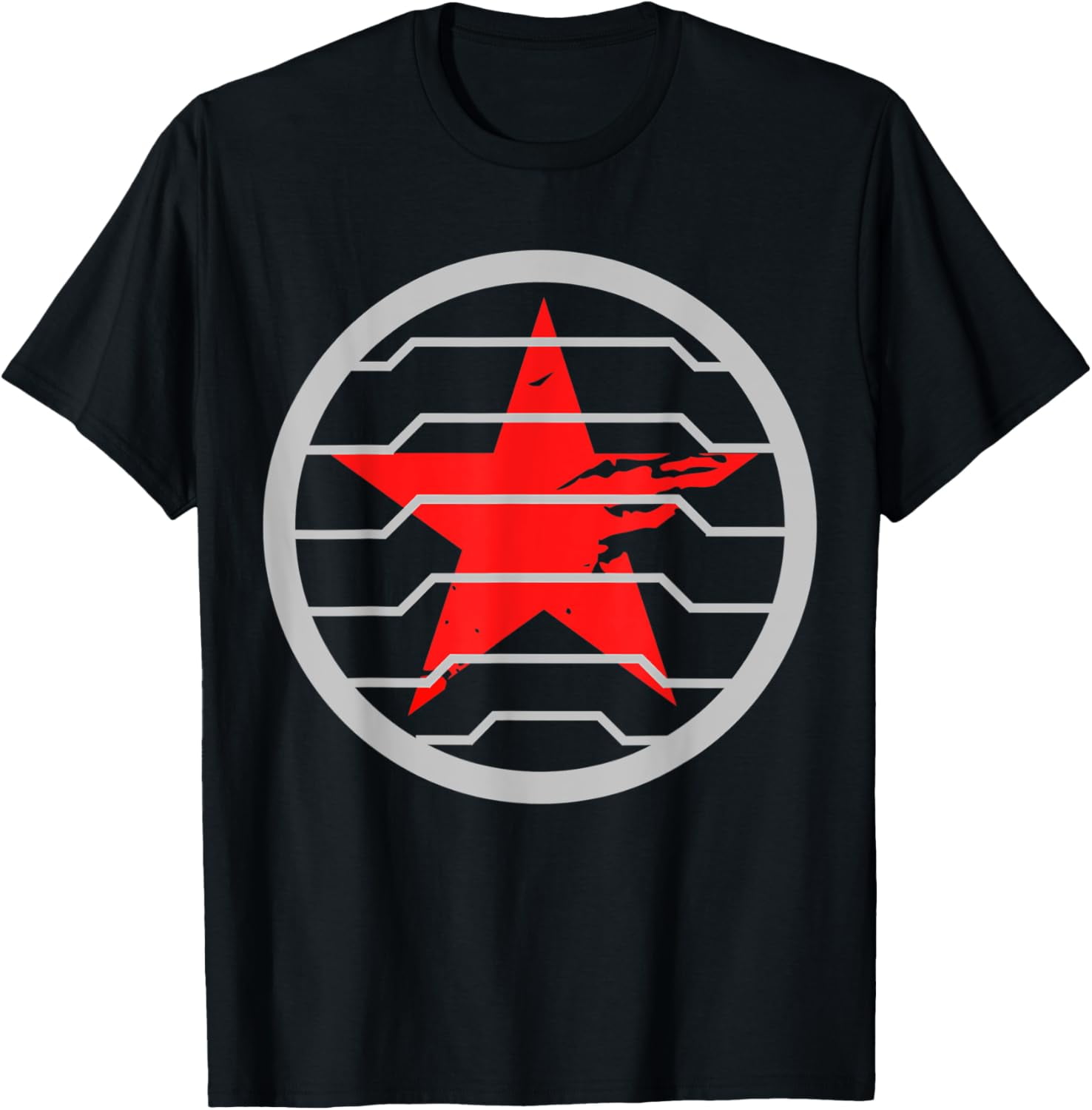 Red Soldier Trigger Word Winter Badge Emblem Star Hero Shirt - Walmart.com
