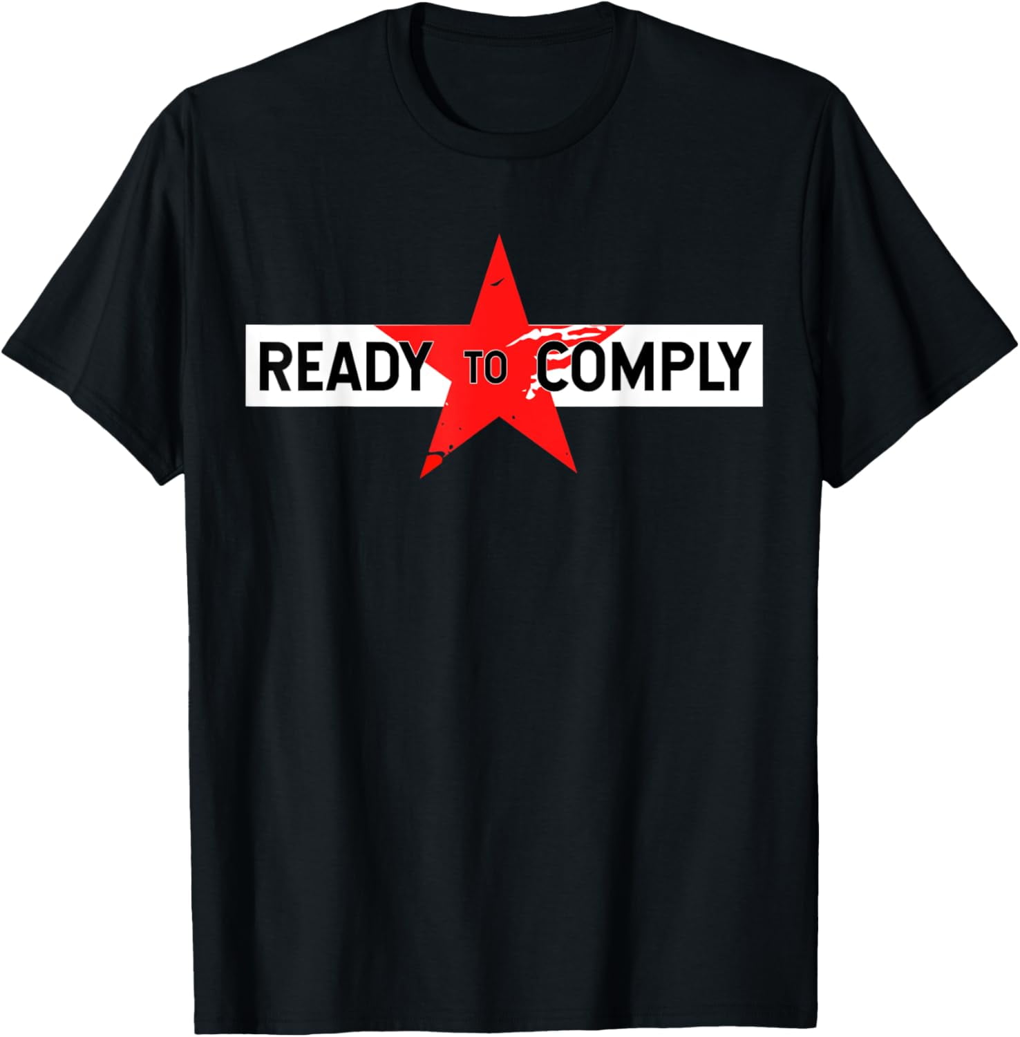 Red Soldier Trigger Word Winter Ready Comply Star Hero Shirt - Walmart.com Red Soldier Trigger Word Winter Ready Comply Star Hero Shirt - Walmart.com