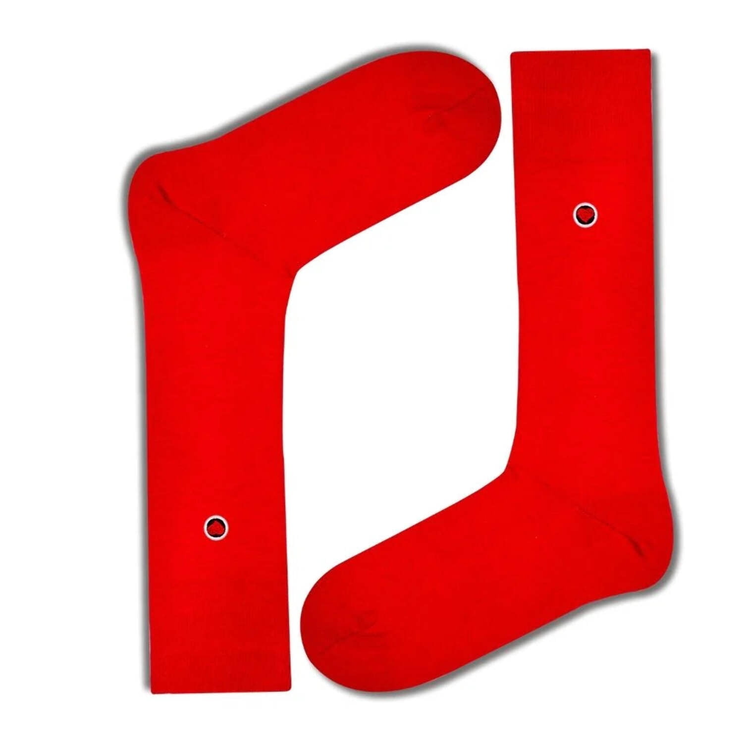 Red Solid Socks (M) - Walmart.com