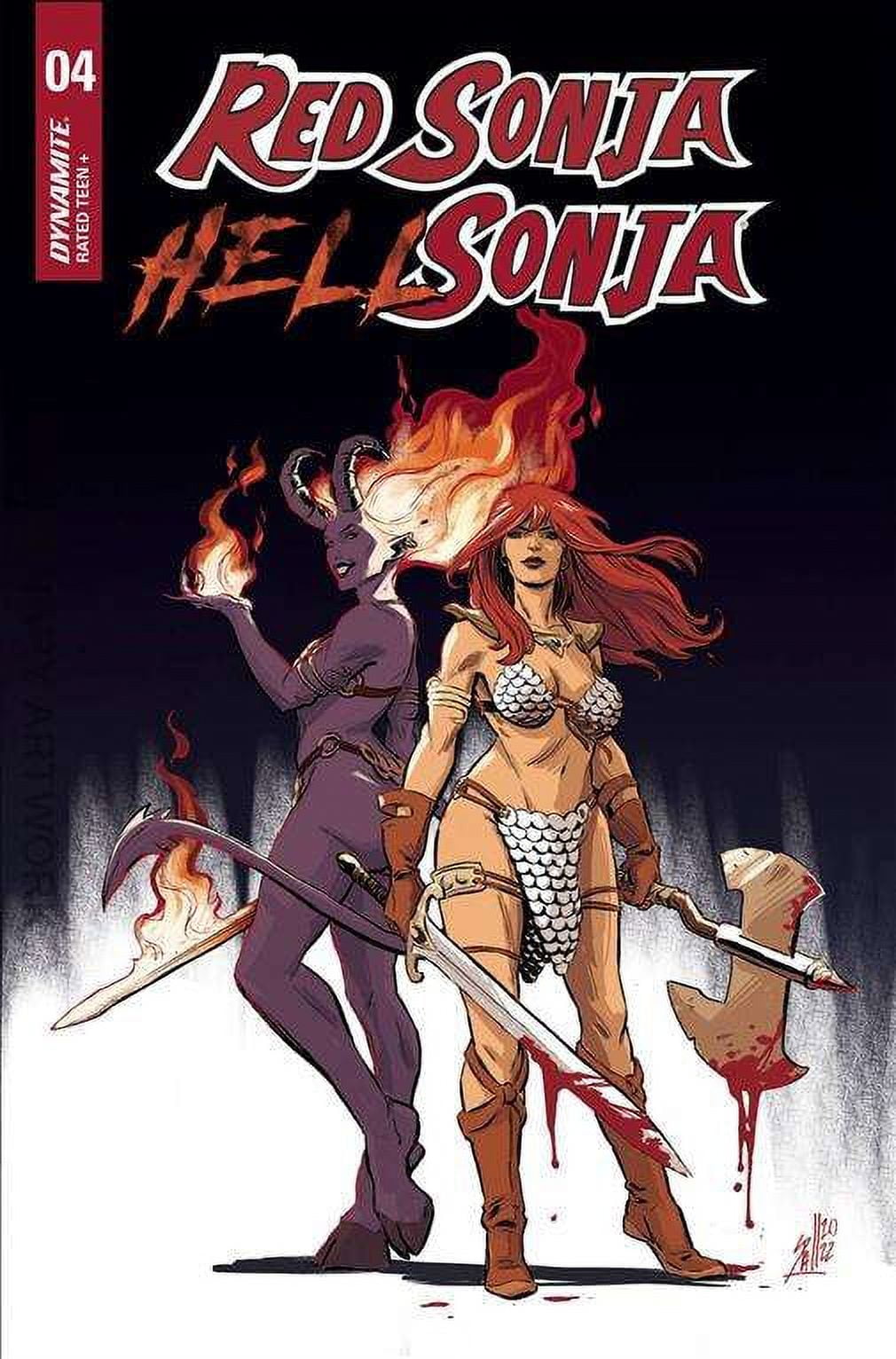 Red Sonja Hell Sonja #4C VF ; Dynamite Comic Book - Walmart.com