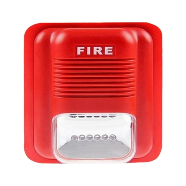 Red Sound and Light Alarm – ABS Safety Alert Device - Walmart.com