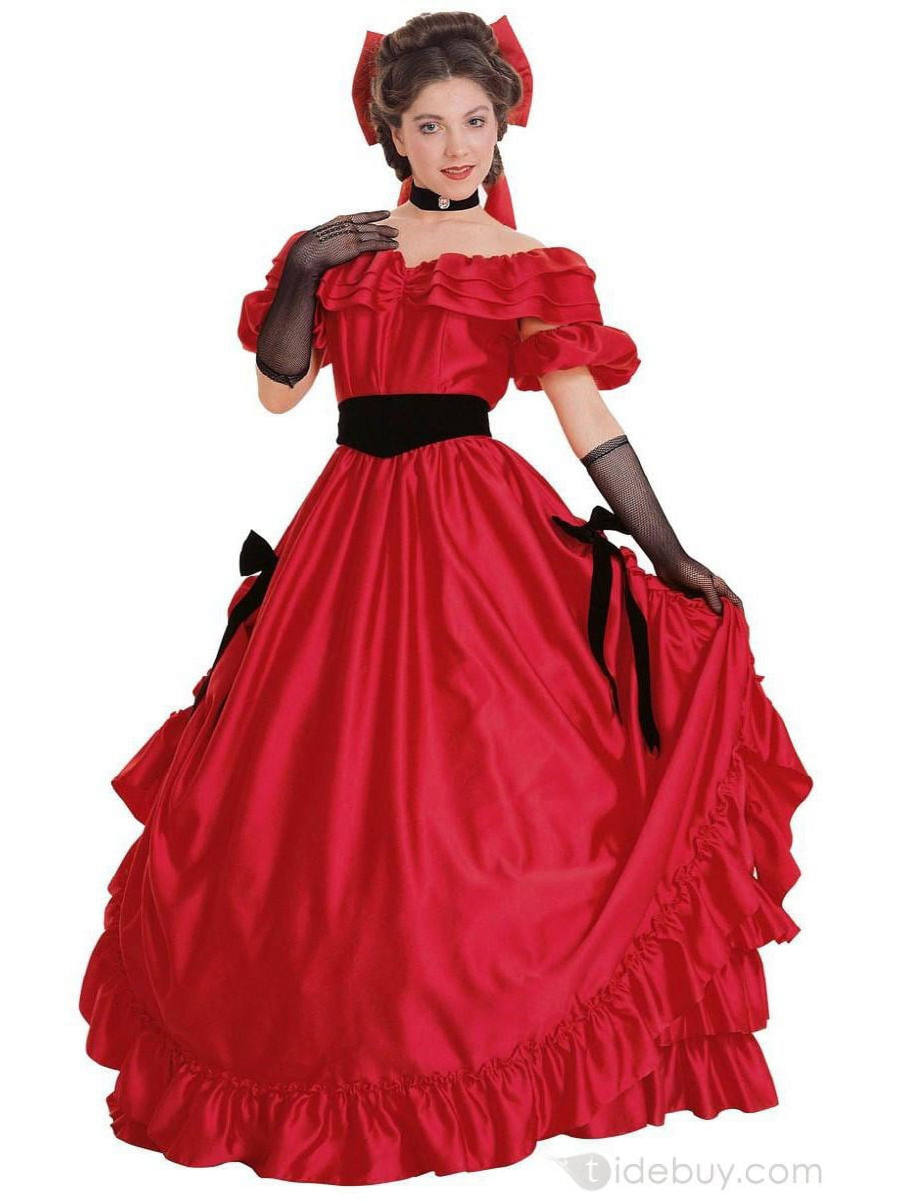 Red Southern Belle Costume for Women - Walmart.com