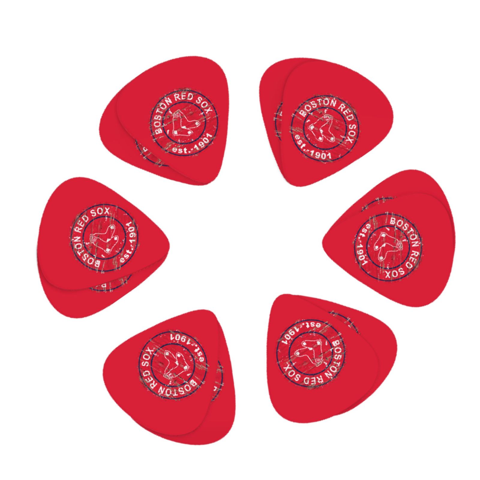 Red_Sox Baseball Team Custom Pick Set Ultimate Guitar Pick Value Pack ...