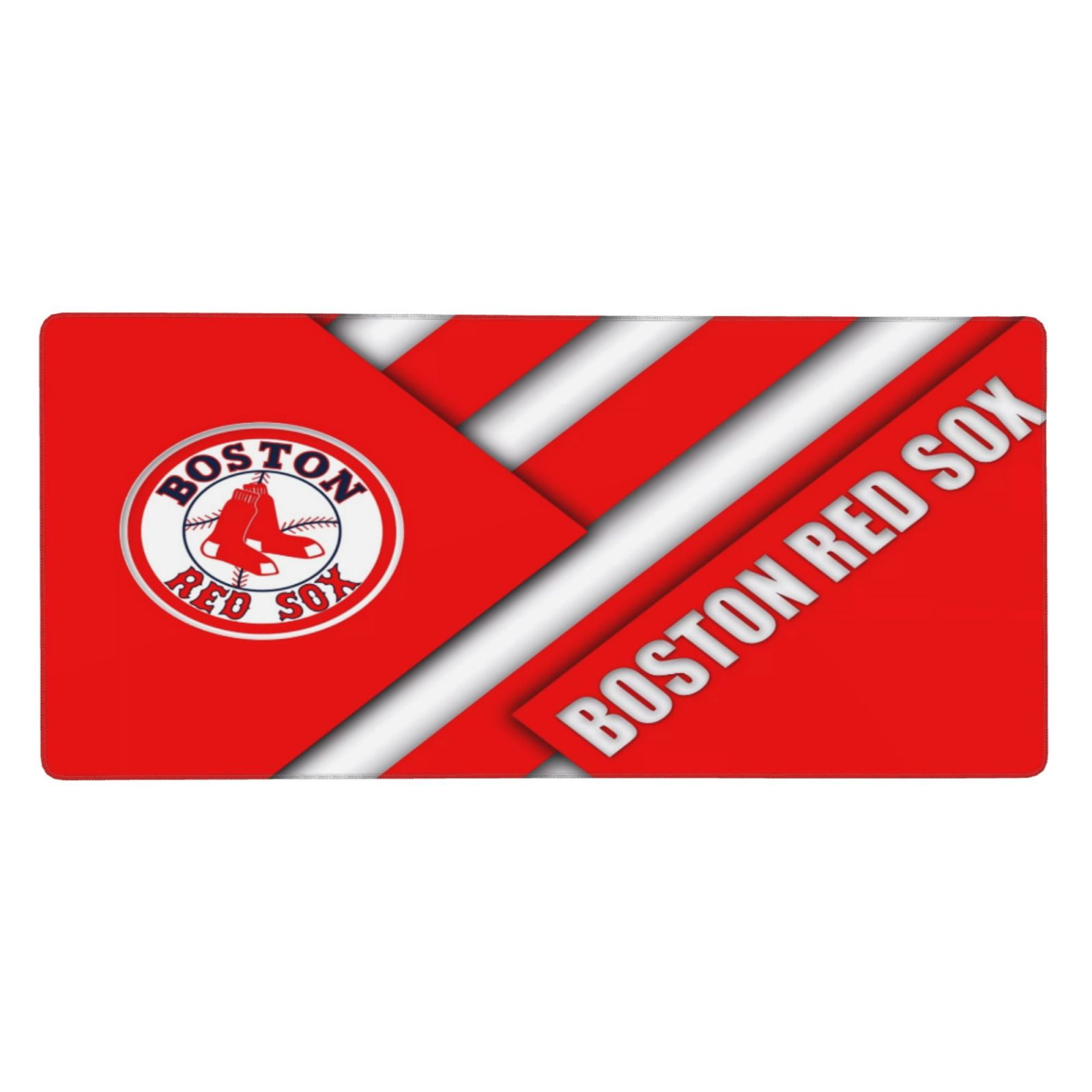 Red_Sox Baseball Team Custom Thick Keyboard Mat 16x35.5 Inch, Extra ...