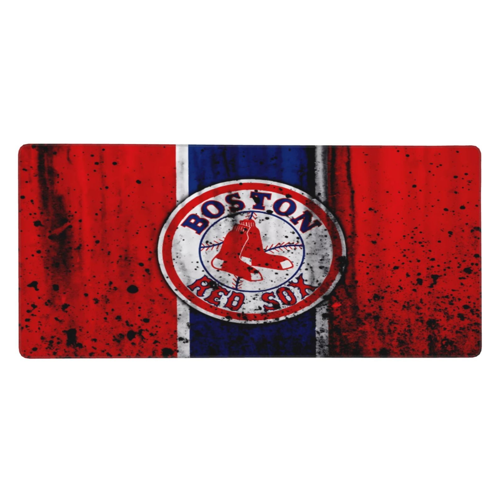Red_Sox Baseball Team Custom Thick Keyboard Mat 16x35.5 Inch, Extra ...