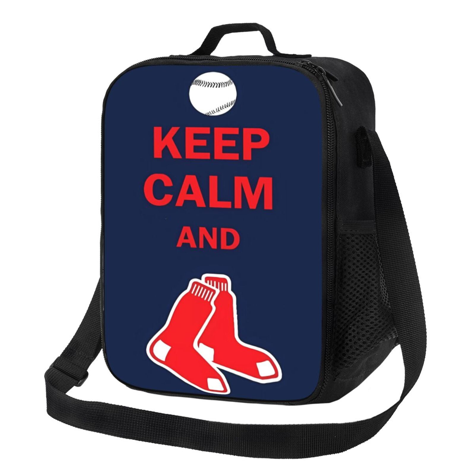 Red_Sox Baseball Team Customized Lunch Box, Multi-Purpose Refrigerated ...