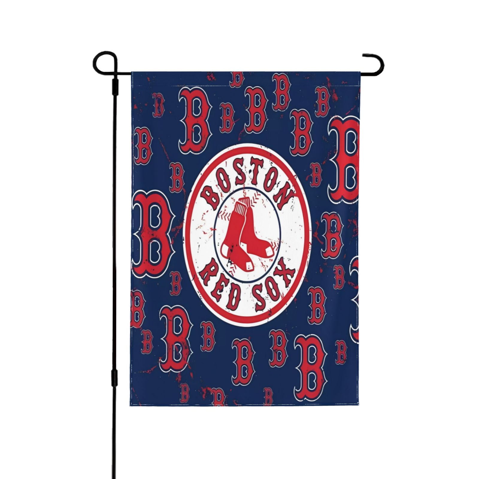 Red_Sox Baseball Team Front Garden Flag, Fans Spectator Flag Hanging ...
